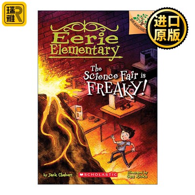 进口原版 英文原版 Eerie Elementary #4 The Science Fair is Freaky! 英文版 进口英语原版书籍   Scholastic