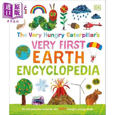 进口原版 *毛毛虫的百科全书 地球 The Very Hungry Caterpillars Very First Earth Encyclopedia 英文原版 儿童科   DK Publishi