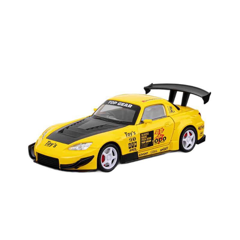 1:22苯田S2000合金汽车模型仿真跑车收藏摆件儿童玩具礼物男