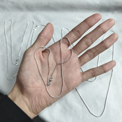 H080 1.1mm铜项链链条长短款混随机10条