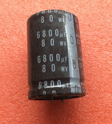 原装拆机尼康 80v6800uf 发烧音频滤波电解电容