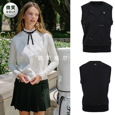 高尔夫球服女士马甲背心