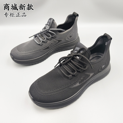 运动休闲飞织网面男鞋轻便跑步鞋