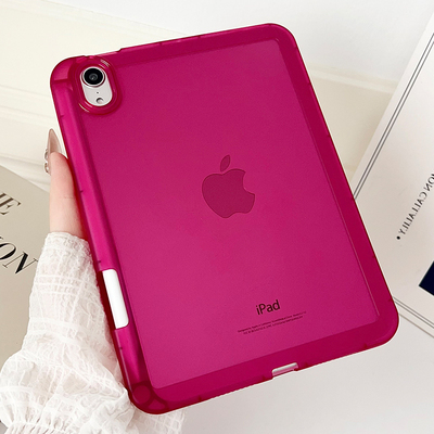 适用ipad11苹果2202款第10代平板保护套air7/6全包轻便pro11带笔槽软壳10.2气囊防摔mini6透明9.7迷你4第九代