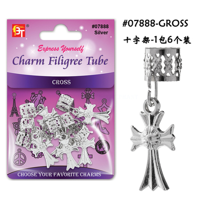 花管BT吊坠CCB脏辫头饰