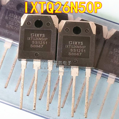 全新 IXTQ26N50P 26N50 500V26A TO-3P MOS场效应管
