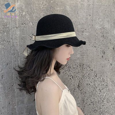 旅游渔夫帽盆帽女女士韩版春夏季