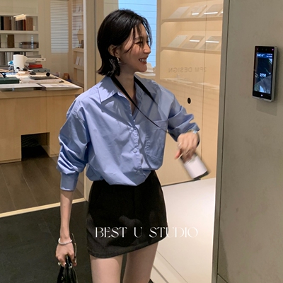 TCCW秋季韩系显瘦纯色包臀裙裤女