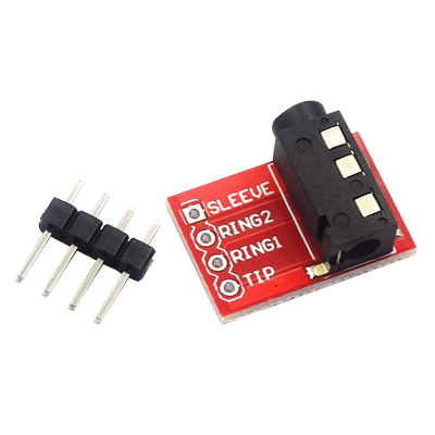 音频立体声耳机麦克风接口模块