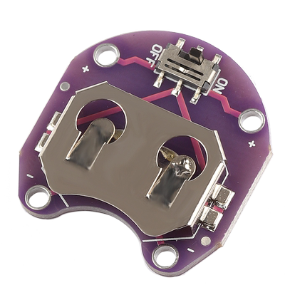 LilyPad Coin Cell Battery Holder CR2032 电池座模块