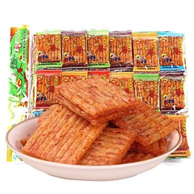 嘴巴香大刀肉辣条小包装90儿时怀旧零食小卖部休闲解馋面筋素食品