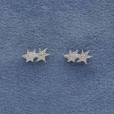 【欧阳娜娜同款】SALE E PEPE胡椒盐·纯银群星耳钉 圣诞礼物