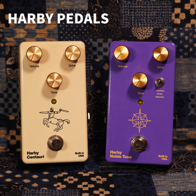 美产Harby Centauri人头马/太阳脸过载激励单块效果器Drive/Boost