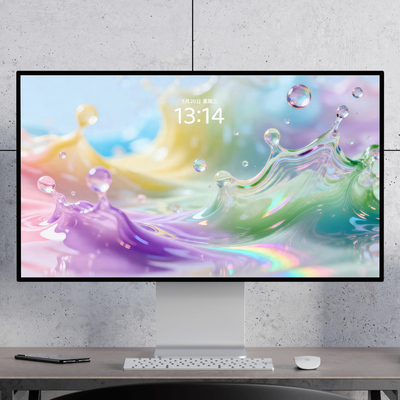 【2张】水滴溅飞 清新治愈夏天清凉电脑mac手机ipad壁纸watch壁纸