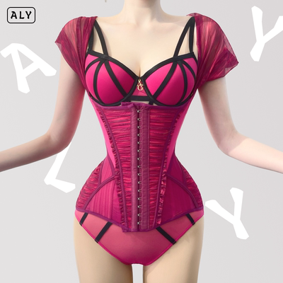 网纱清凉透气女神塑形束腰带