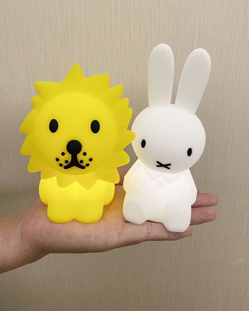 荷兰Mr Maria米菲兔/狮子/小熊硅胶迷你小夜灯 Bundle of Light_虎窝淘