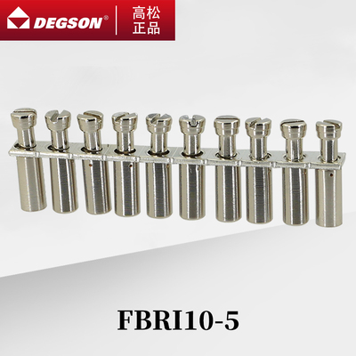 FBRI2-5 FBRI10-5 FBRI5-5高松DEGSON接线端子螺钉式桥接件短路条