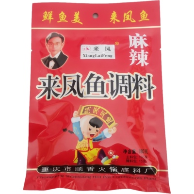 熊来凤麻辣来凤鱼调料重庆壁山江湖菜水煮麻辣鱼佐料180g