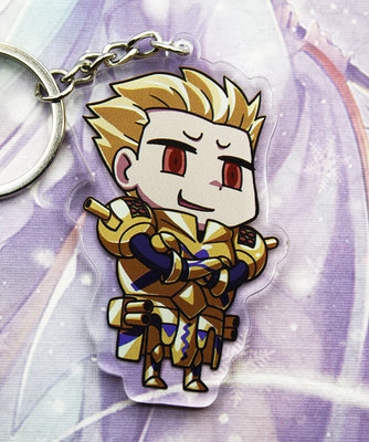 愚人节吉尔伽美什双层挂件包邮