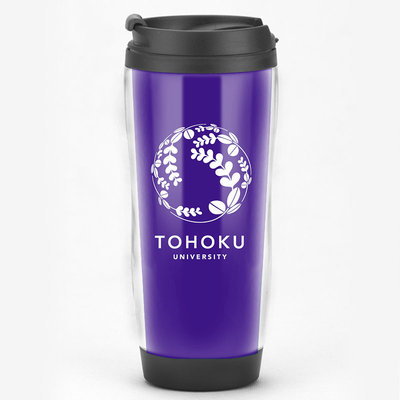日本东北大学纪念品Tohoku东北大咖啡杯定制日本名校周边水杯子