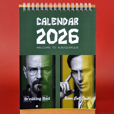 绝命毒师风骚律师麦白粉2026台历