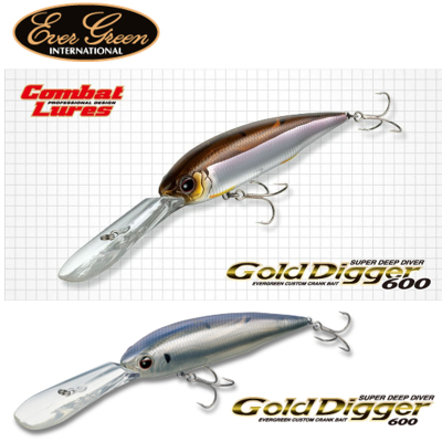 EVERGREEN路亚饵GOLDDIGGER600