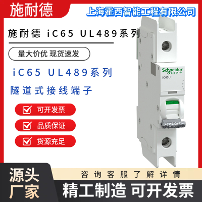 施耐德iC65UL489隧道式接线端子