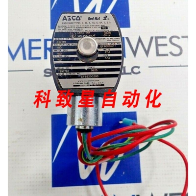 工业配件EF8320G200电磁阀 17.1瓦1/4管 100 PSI