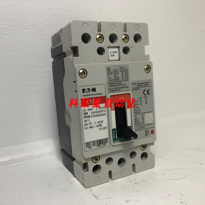 工业配件EGH3030FFG 30A断路器E125H 480/600V 3极