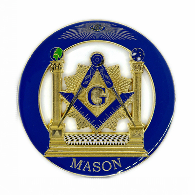 共济会金属所罗门圣殿上帝车标