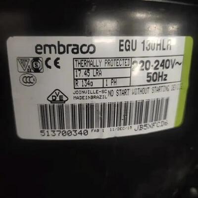 恩布拉科EGX 90CLC EGU130HLR  EGAS 100HLR EGSY 90HLP压缩机