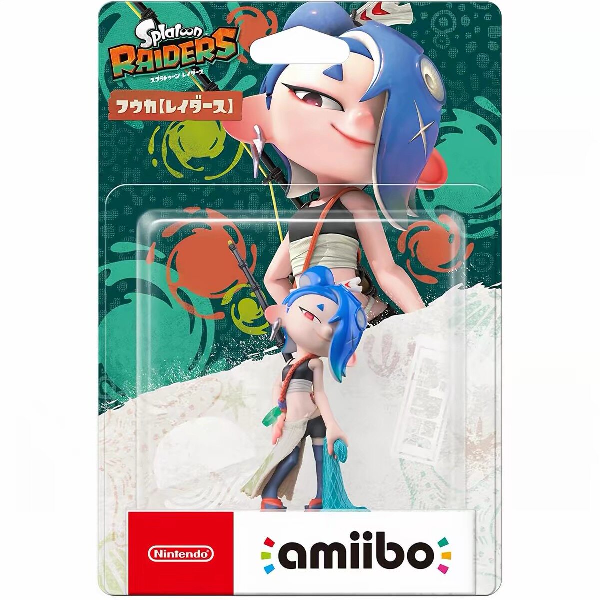 现货 正版任天堂Switch2 斯普拉遁涂击队amiibo 喷射战士日版全新