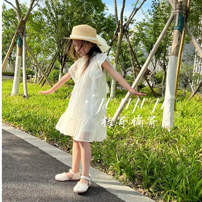 桔寄橘寄juji•夏款上新【玛德琳之吻】夏季女童公主裙X8670