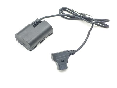 适用佳能LP-E6转V口DTap转接线SMALLHD502假电池702监视器电源线