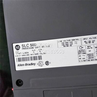 ￥ AB模块 PLC SLC500 1747-L40A 原装正品拆机 询价