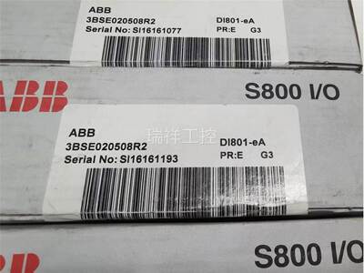 ABB模块DI801-eA 原装3BSE020508R2询价