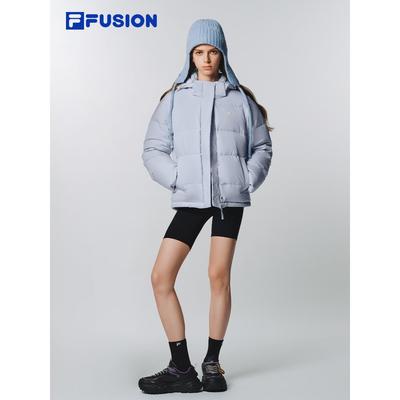 FILA斐乐潮牌女子保暖连帽羽绒服