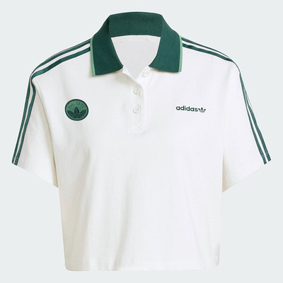 阿迪达斯adidas短袖女装2024夏季短款运动T恤POLO衫IX3555IX3543