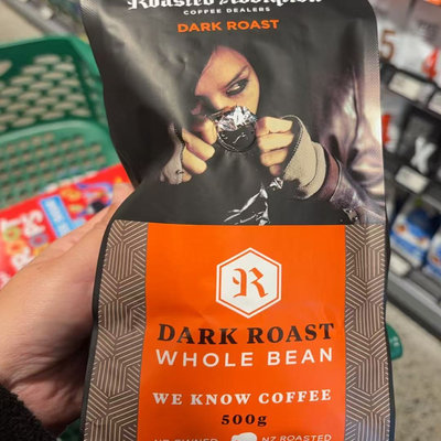 新西兰代购直邮 Roasted Addiqtion 咖啡豆500g 3件包邮