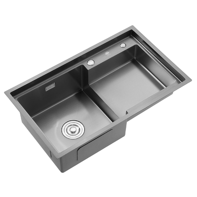 不锈钢厨房台盆洗菜池手工水槽