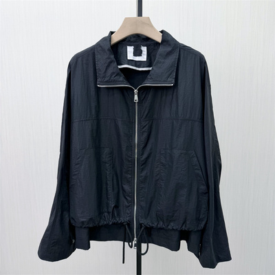 艾W●2026春季新品 风衣外套女宽松休闲百搭慵懒风工装夹克4111