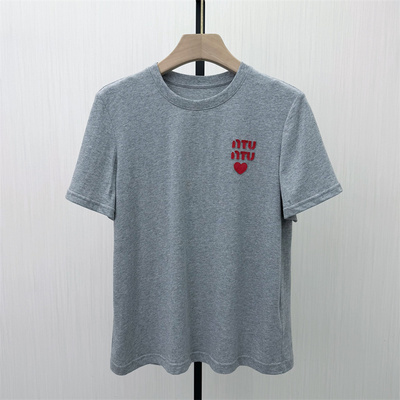 图●2026夏季新品 印花短袖t恤女宽松休闲通勤百搭显瘦上衣2482