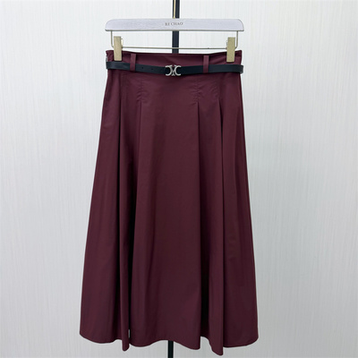 香●2026夏季新品 伞裙半身裙女高腰显瘦长款气质大摆a字裙1352
