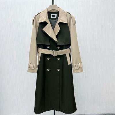 香●2025秋季新品 风衣外套女宽松中长款英伦风休闲通勤大衣8278