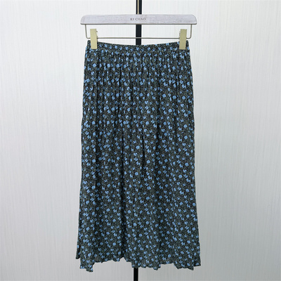 艾W●2026春季新品 复古碎花半身裙女气质显瘦淑女长裙a字裙3328