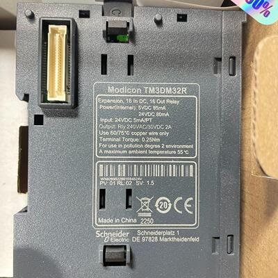 议价TM3DM32R PLC工控扩展模块 数字量输入输继电器模块维修