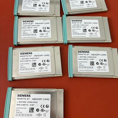 议价6ES7952-1AM00-0AA0 工控存储卡 RAM 4MBYTE 16BIT维修