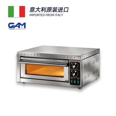 意大利原装进口GAM披萨烤箱商用单层双层1盘电比萨炉电披萨炉MD1