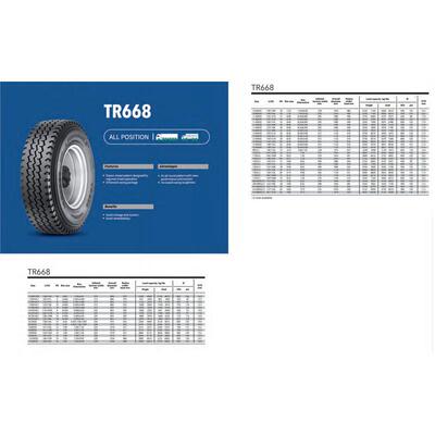 三角7.50R16LT-14PR 8.25R20 TR668混合路况全钢载重子午线轮胎