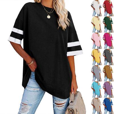 Danedvi Women's Oversized Comfy Soft Cotton T-Shirts